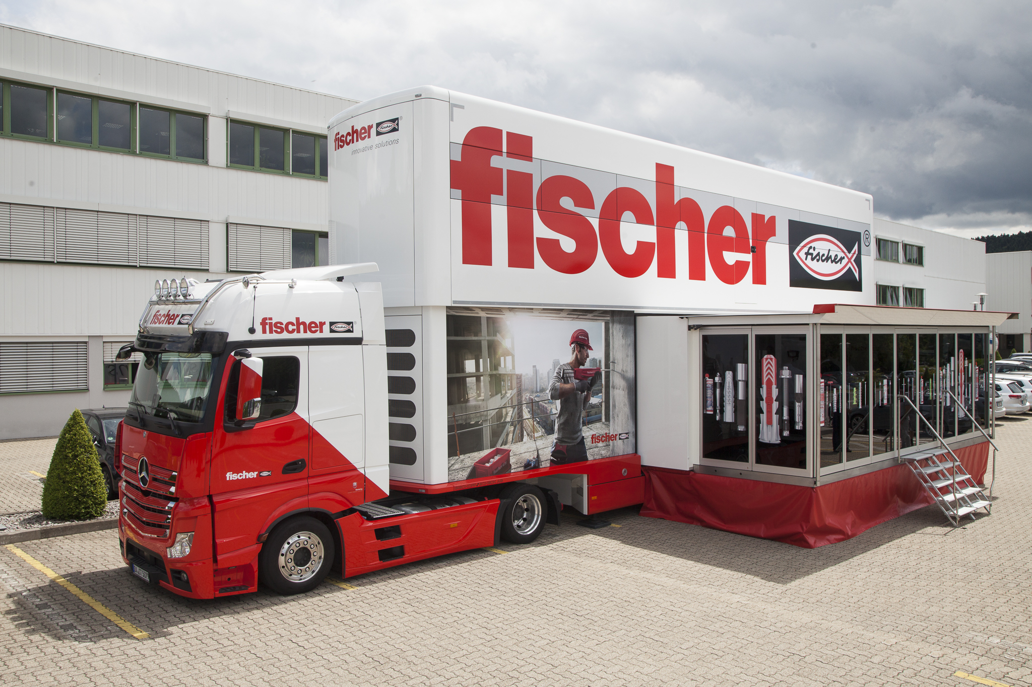fischer TourTruck on the road to success - fischer group of companies