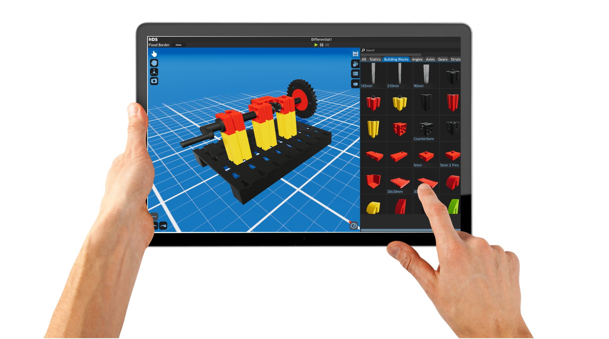 Virtual fischertechnik designs in 3D - fischer group of companies