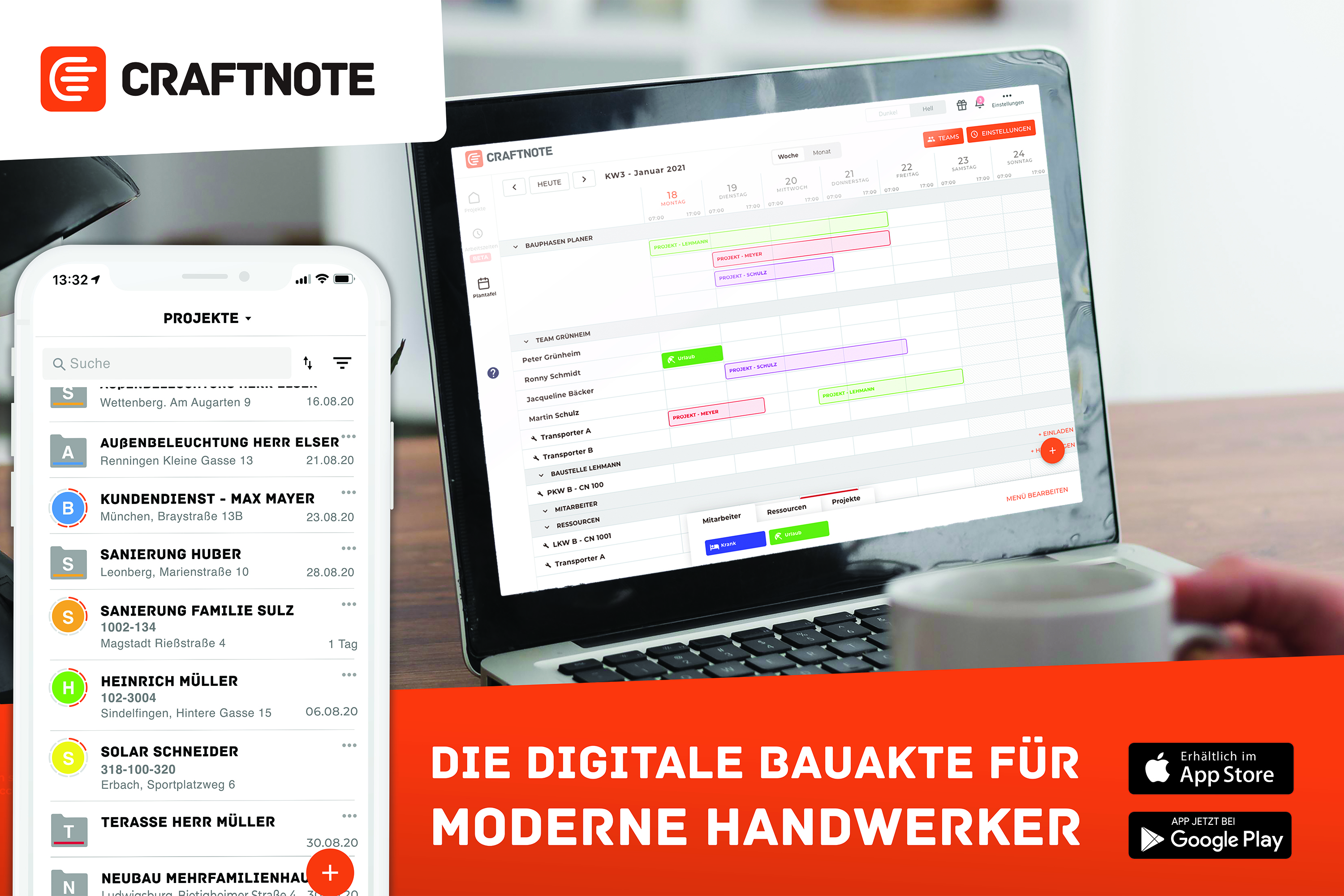 Corporate Start-up Craftnote als Erfolgsbeispiel - Unternehmensgruppe fischer