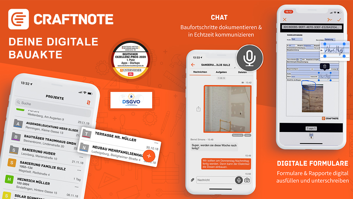 Corporate Start-up Craftnote als Erfolgsbeispiel - Unternehmensgruppe fischer